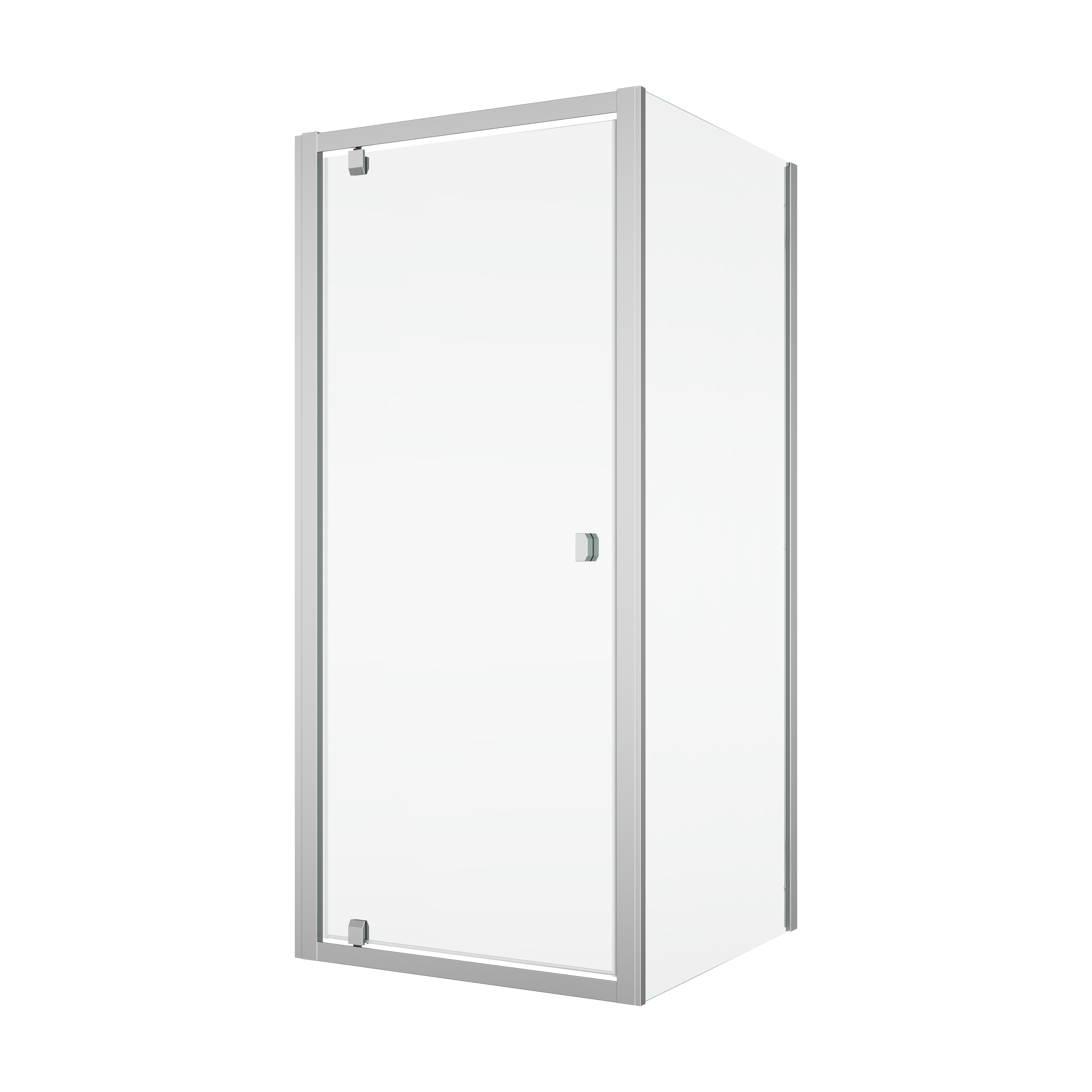 ARELIA D20T1+D20F1 - Porte pivotante + Paroi fixe à 90° - Portes et ...