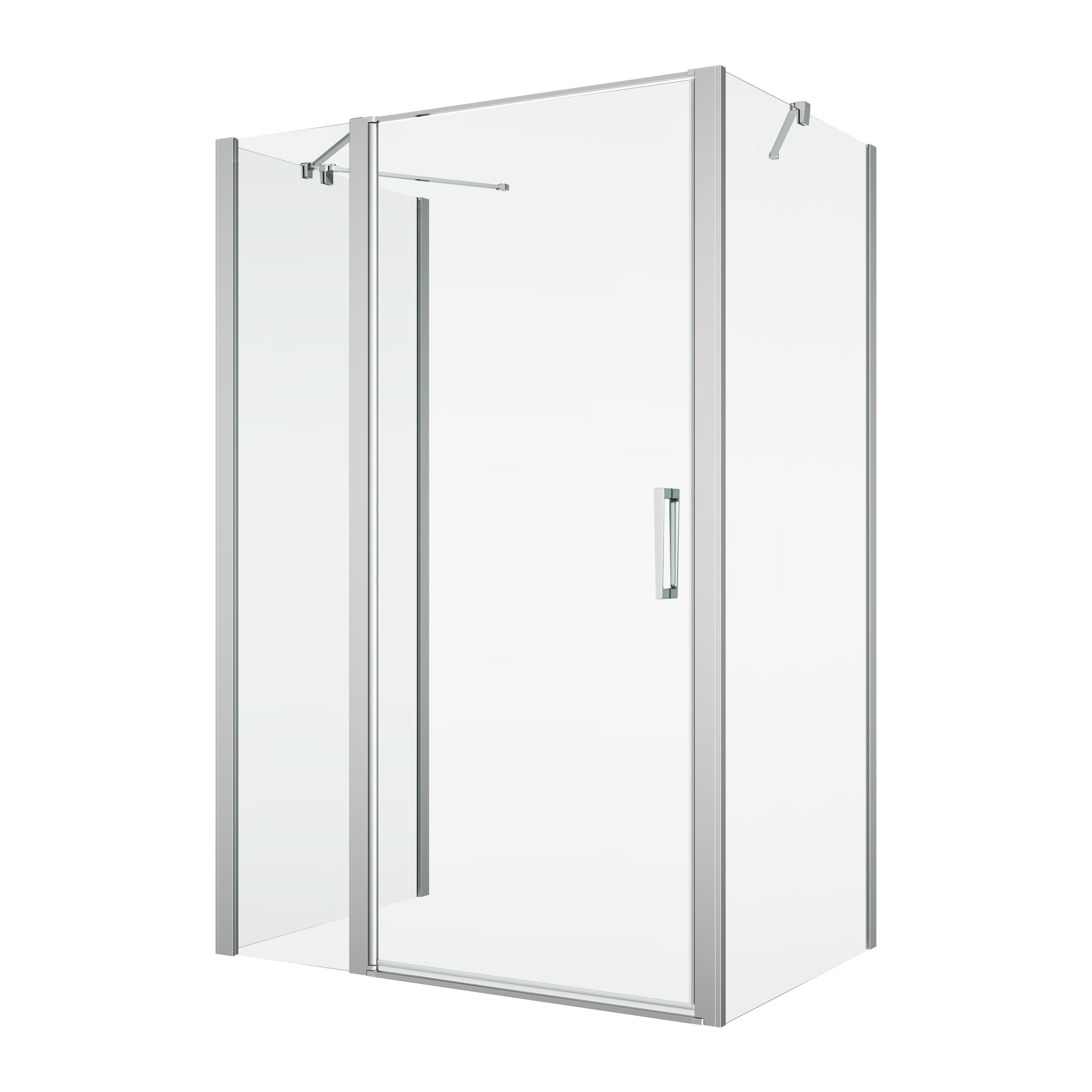 DIVERA D22T13+D22F1+D22F1 - Porte pivotante avec paroi fixe en ligne ...